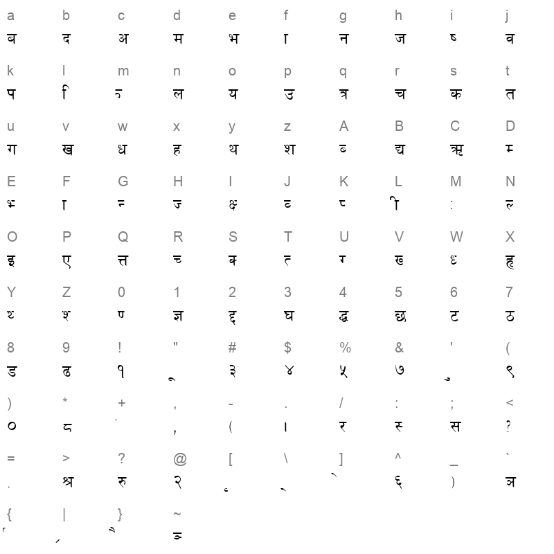 Nepal - Free download at devanagari fonts | devanagari fonts